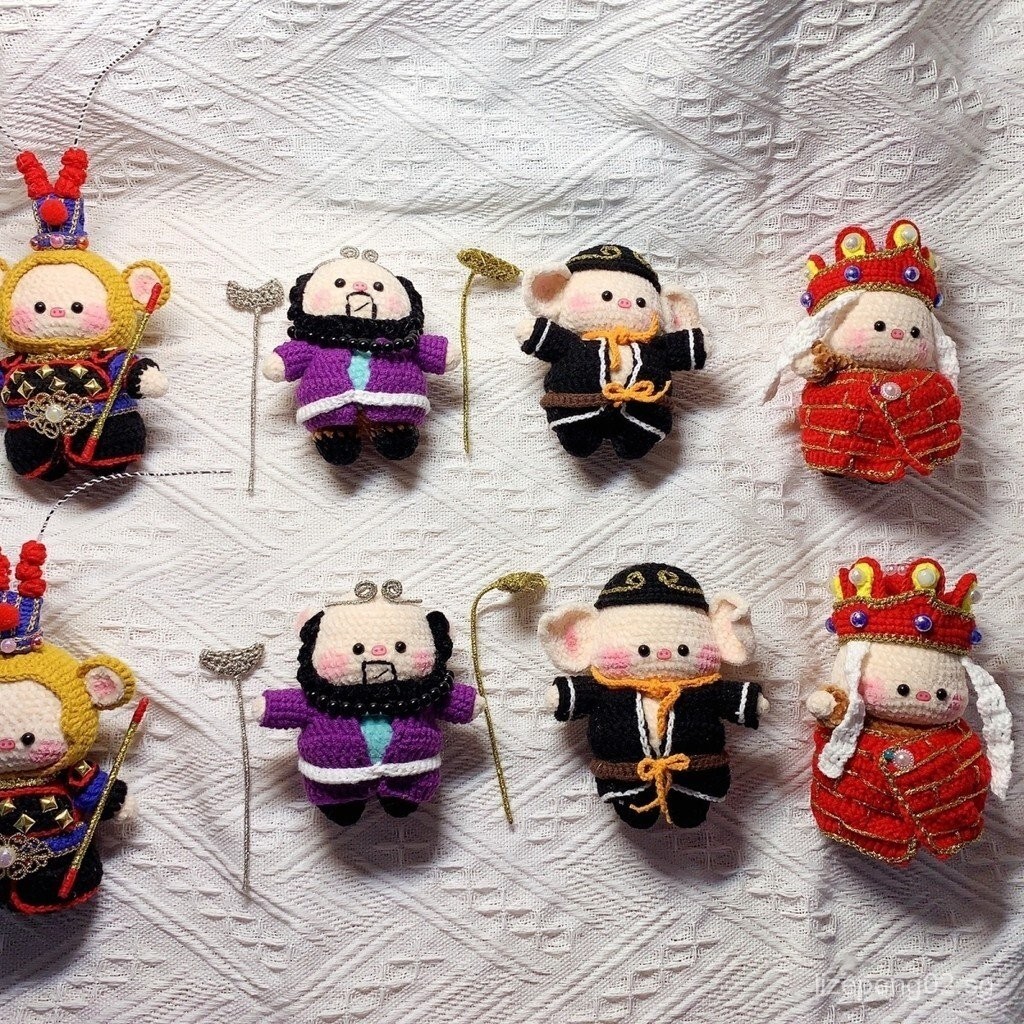 Finished Classic Piggy Style Journey to the West Master and Disciples ...