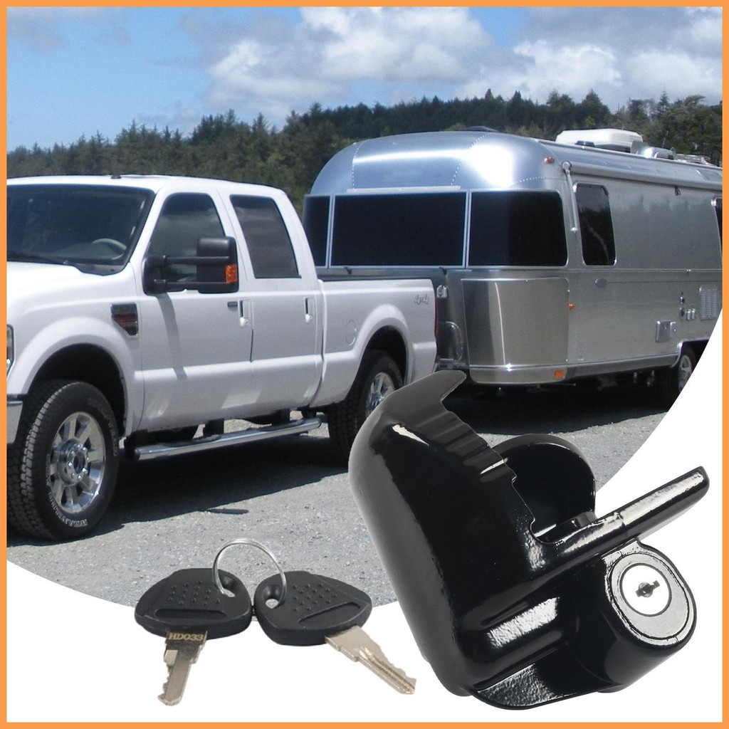 RV Hitch Lock For Travel Trailer Adjustable RV Trailer Lock Hook Hitch ...