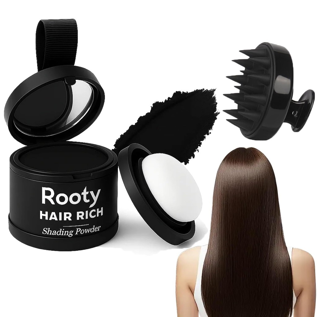 Rooty Hair Rooty 2.0 Hair Rich Shading Powder Enhanced Hairline Powder ...
