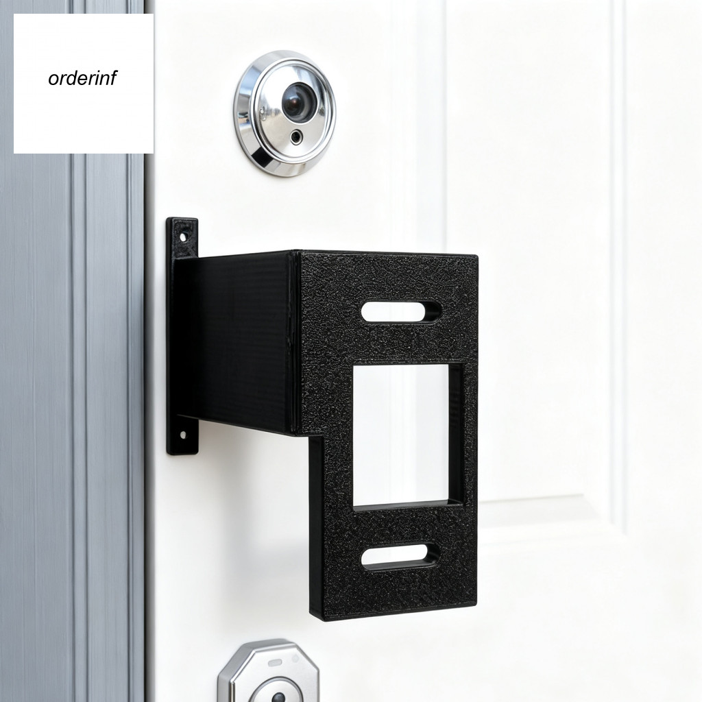 OR_ Brick Wall Doorbell Mount Wall-mounted Doorbell Extender Ultra-thin ...