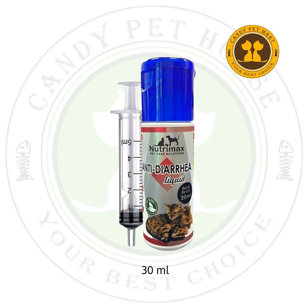 Nutrimax Anti Diarrhea Liquid / Rawatan Cirit Kucing (For Cat) - 30ml ...
