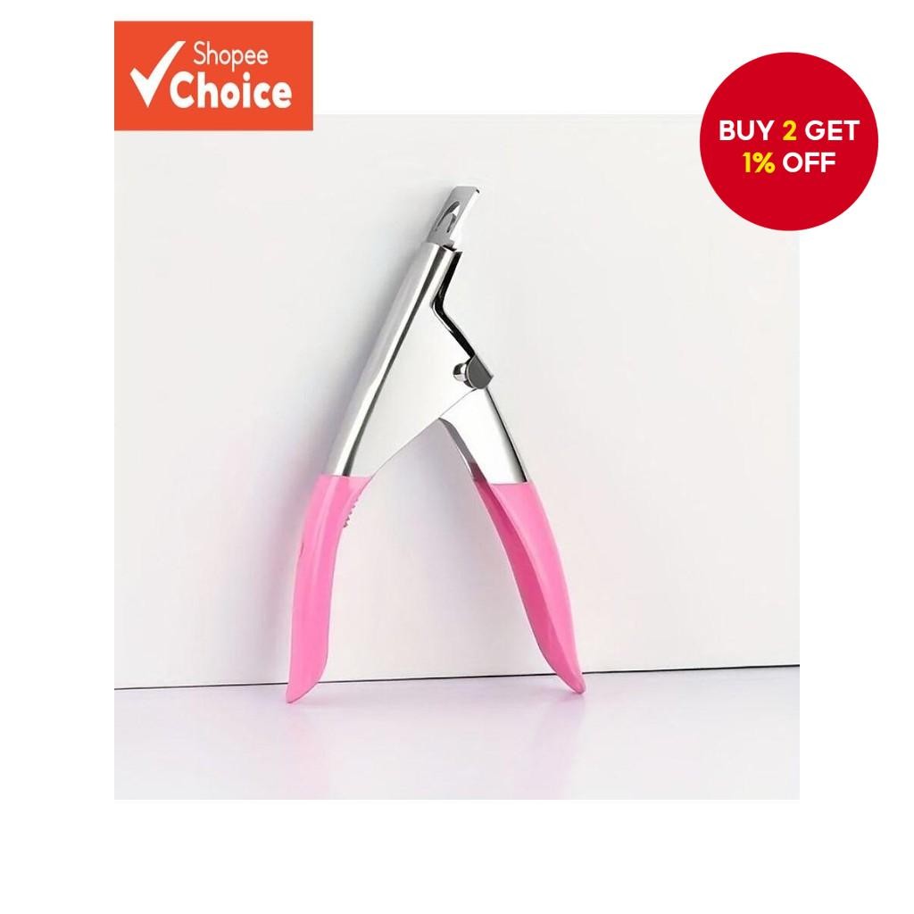 Professional Acrylic Nail Clippers Straight Edge Fake Nail Cutter ...