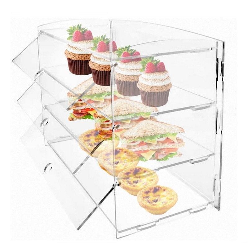 Display Cabinet Acrylic Retail Cookie Display Cabinet Donut Display ...