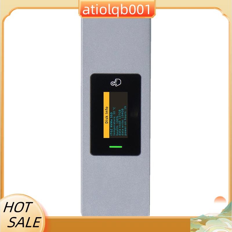 M. 2 NVMe NGFF External SSD HDD Hard Disk Box 10Gbps Hard Drive Case M ...