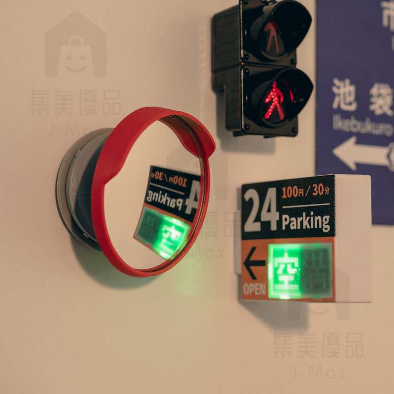 Convex Mirror Refrigerator Magnet Wide-angle lens Magnetic Sticker ...