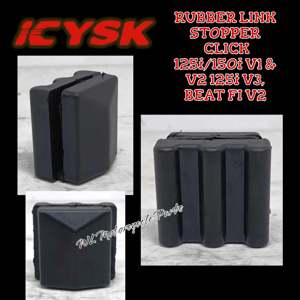 CLICK 125i / CLICK 150i V1 V2 V3 / BEAT Fi V2 RUBBER LINK STOPPER YSK ...