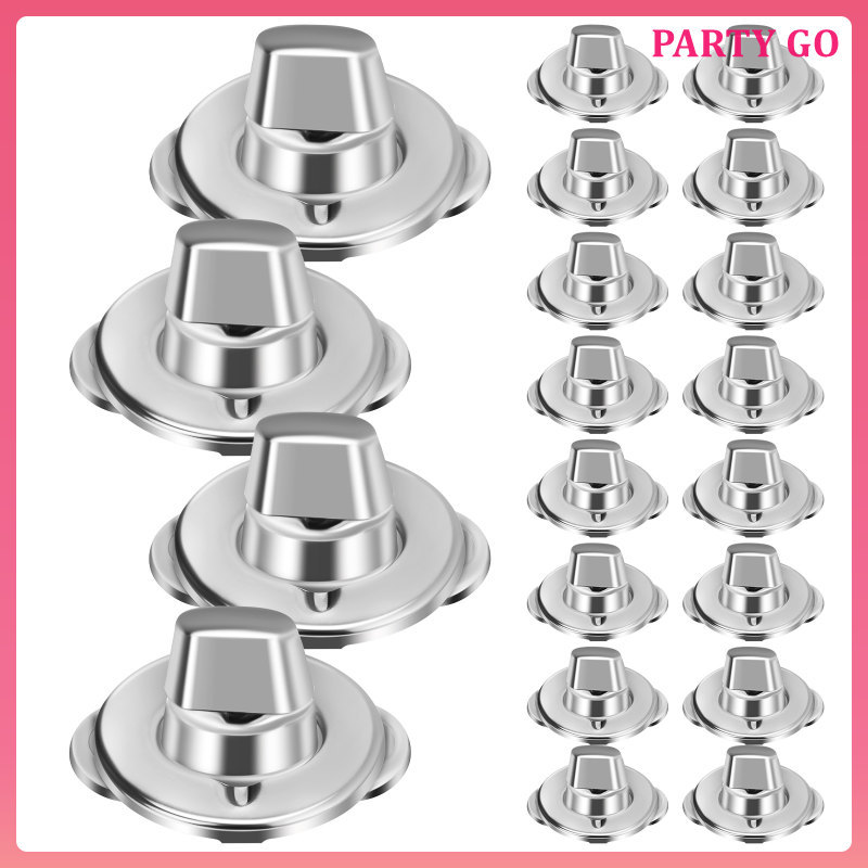 🐱 20Sets Silver Metal Turn Button Fasteners with for Secure Holding ...