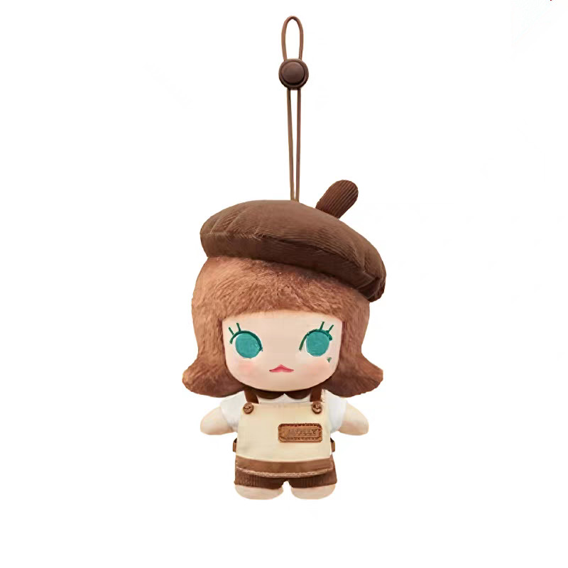 Crybaby Dimoo Labubu Skullpanda Molly authentic coffee factory Plush ...