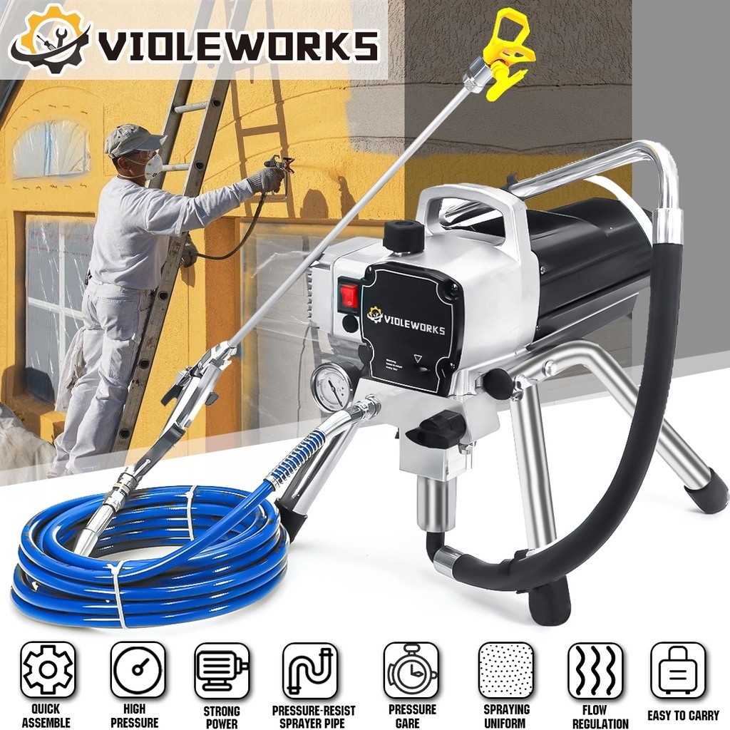 2000W 220V Highpressure Airless Spraying Machine 3500PSI Professional ...