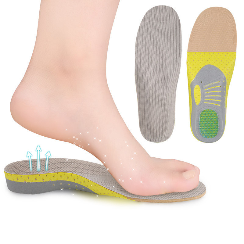 Quality Orthopedic Gel Insoles with Premium Arch Support Mesh Orthotic ...
