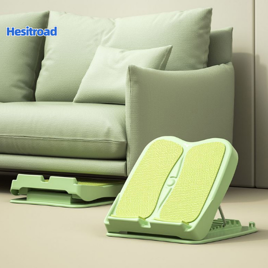 Hesitroad Anti-slip Foot Stretcher Exercise Slant Board Adjustable Calf ...