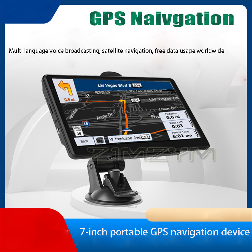 7-inch 8GB 256MB High-definition Screen Portable Car GPS Navigation ...