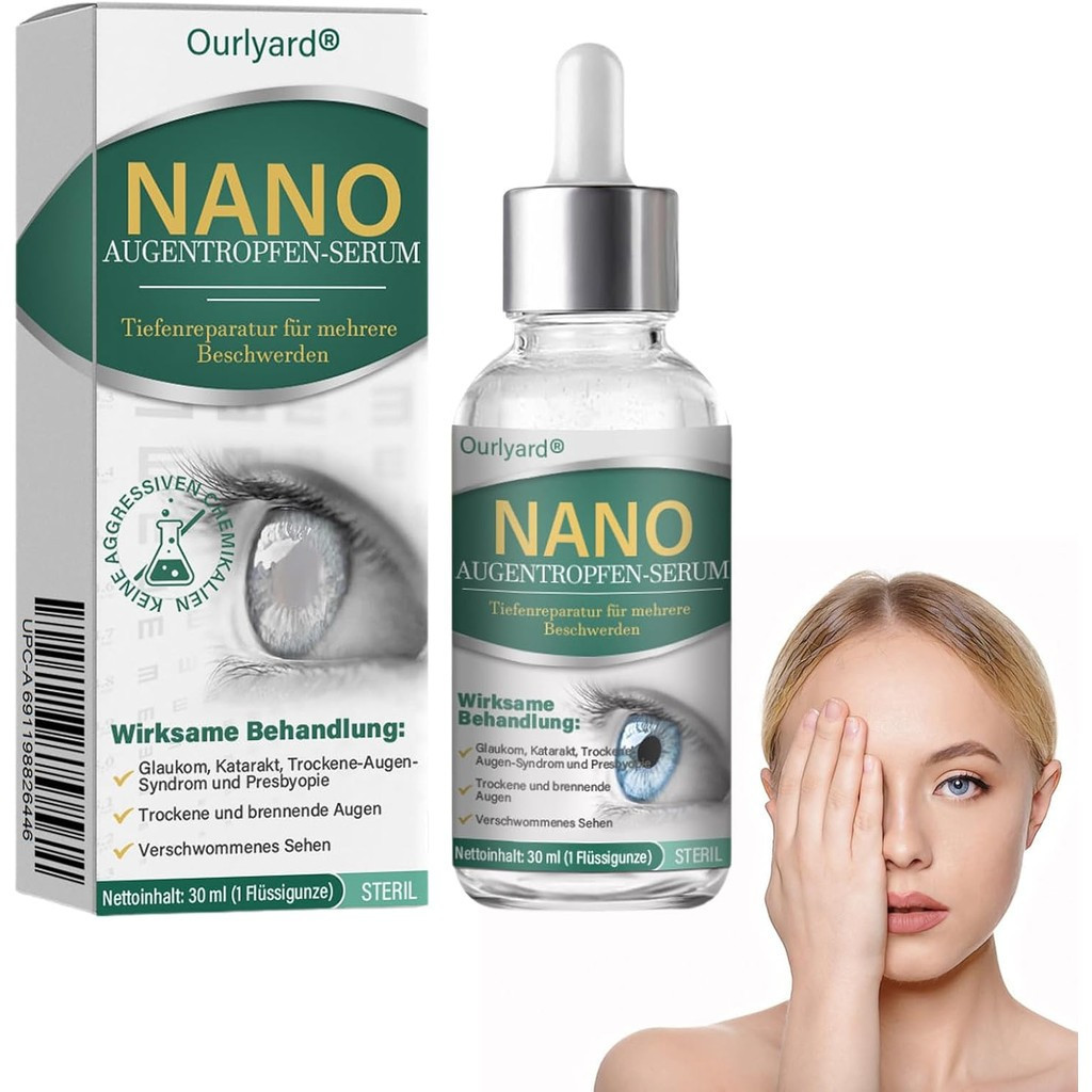 Ourlyard Nano Eye Drops，Eye Drops Suitable for Dry Eye Syndrome，Quickly ...