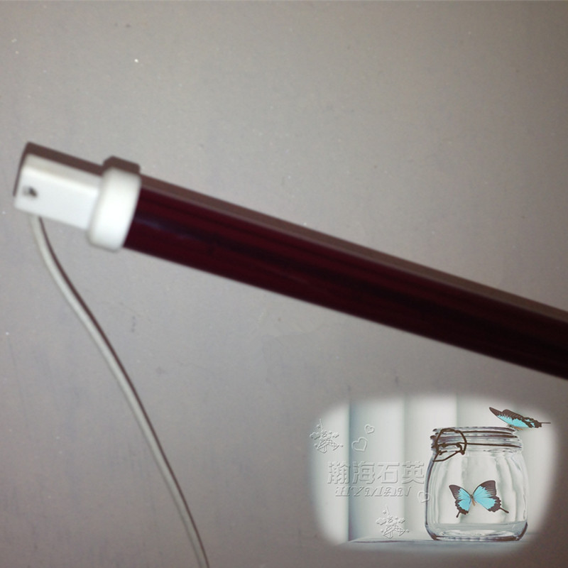 1050W 53CM Drying Heating Drying Paint Lamp Tube Quartz Halogen Ruby ...