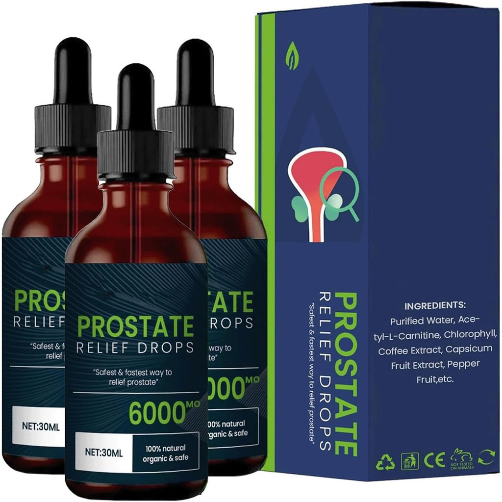 Prostate Treatment Drops - Prostate Relief Drops, Prostate Natural ...