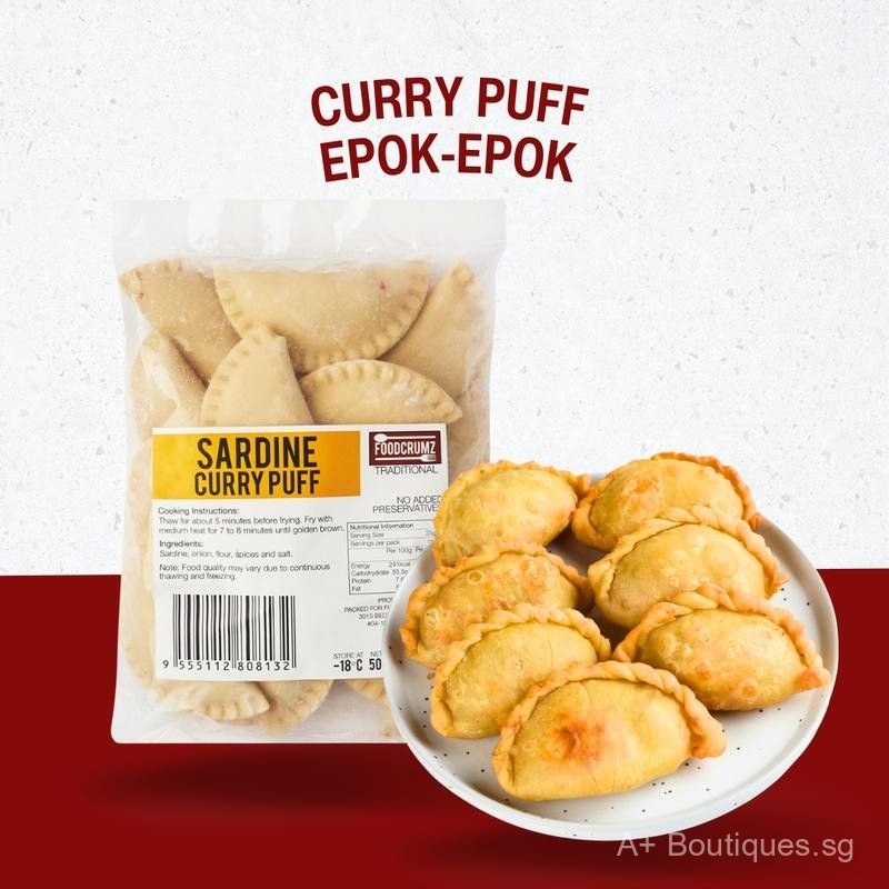 Sardine Curry Puff 500g (Halal Frozen) | Shopee Singapore