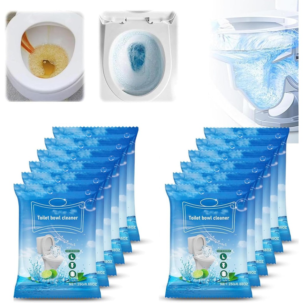 Splash Toilet Cleaner, 2025 New Self Activating Miracle Powder, Foaming ...