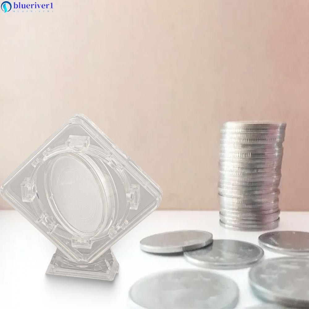 Acrylic Coin Storage Swivel Bracket Transparent Viewing Clear Coin ...