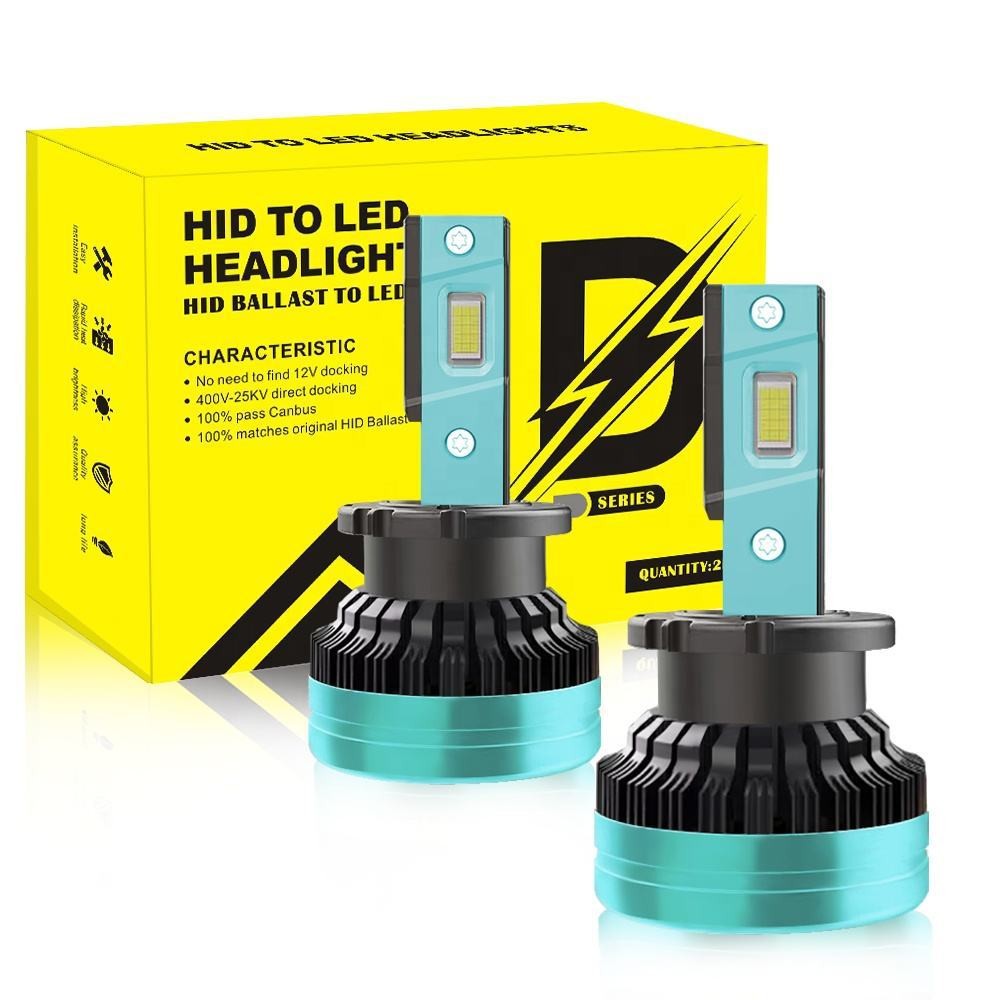 New Super Bright High Power D Series LED Headlight D2S/D1S/D3S/D4S Xenon Gas Bulb Conversion LED ...
