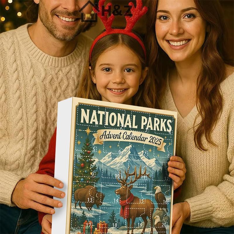 H&Z National Parks Advent Calendar 2025, With 24 Iconic Landscapes ...