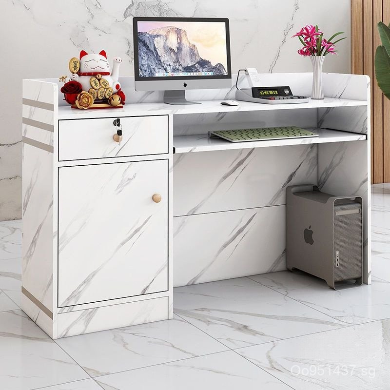 Modern Front Desk Reception Desk Bar Counter Work Desk Service Desk ...