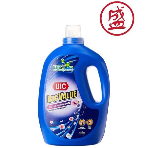 UIC Liquid Laundry Detergent Long Lasting Fragrance 4kg | Shopee Singapore
