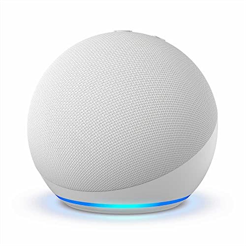 Echo Dot (5th Generation) - Alexa, with Sensor, Vibrant Sound | Glacier ...