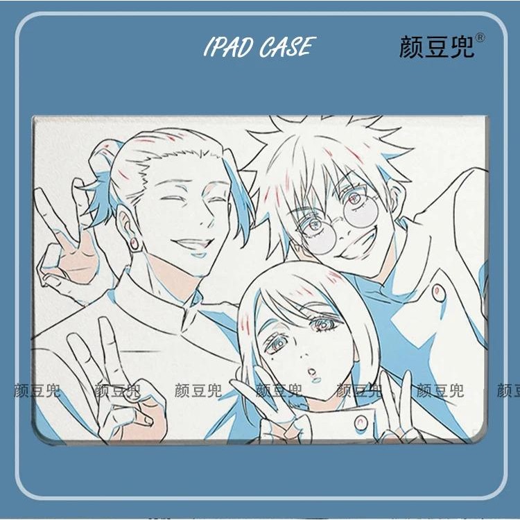 Jujutsu Kaisen Anime Satoru Gojo Geto Suguru Case For iPad Air 4 5 10.9 ...
