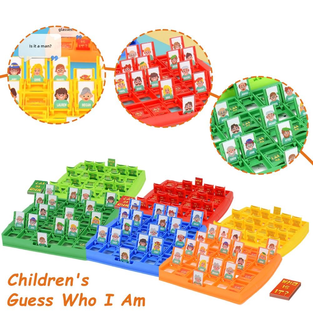 Who Is It? Chessboard Game For Children And Parents Interactive Toy ...