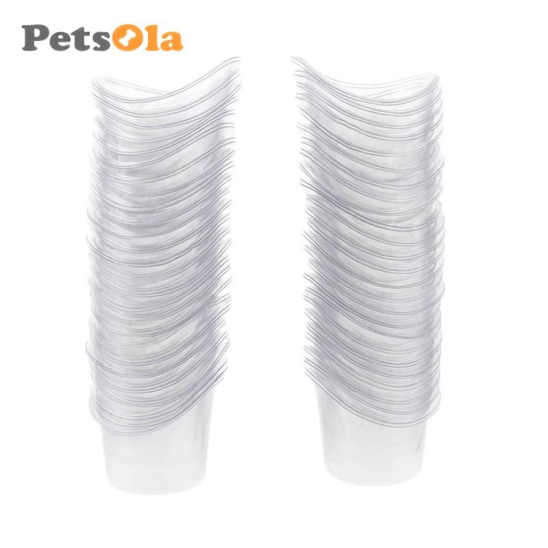 [PETSOLA] 100 Pieces 5ml Disposable Eye Wash Flush Cups, Remove ...
