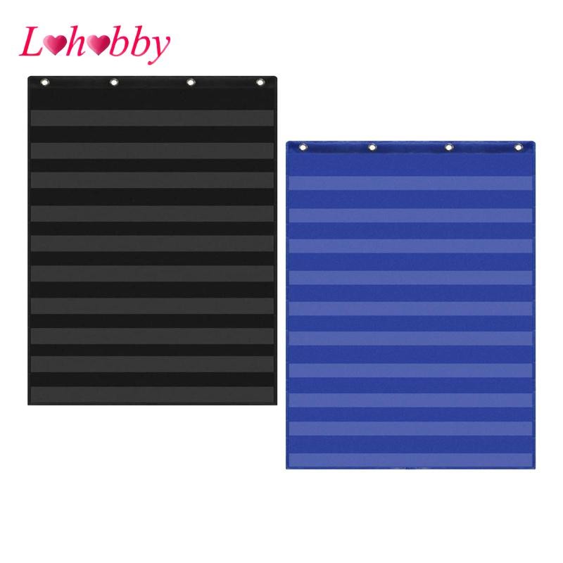 Lohobby Hanging Board with 10 Pockets, Learning Materials for Grammar ...