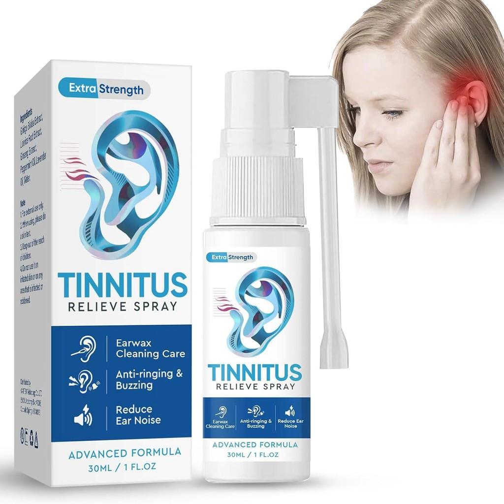 Tinnitus Relief Spray, Tinnitus Relief for Ringing Ears, Ear Ringing ...