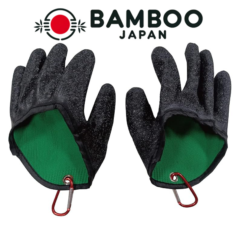 Saki & Masa Fishing Gloves Fish Grabbing Gloves Protective Gloves with ...