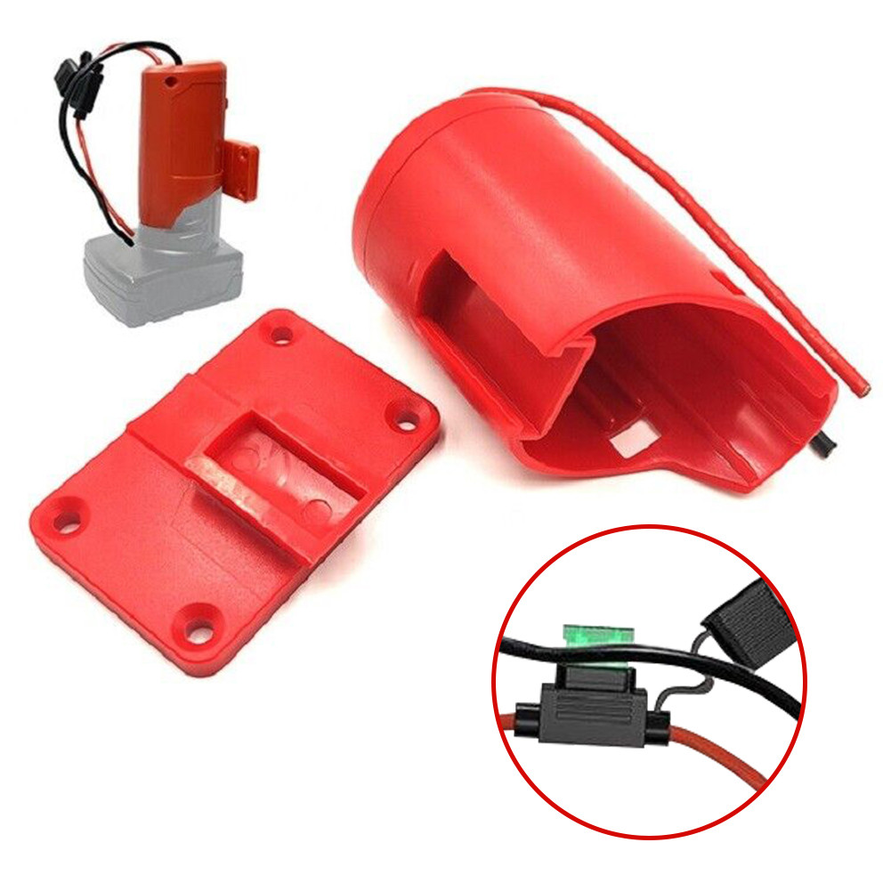 M12 Battery Adapter DIY M12 Adapter Power Dock Li-ion Battery Charger ...