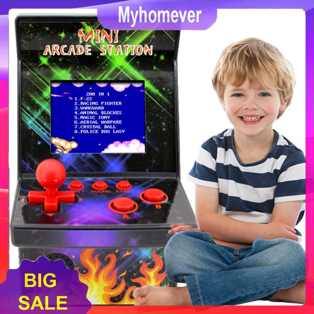 8-Bit Handheld Mini Game Console Built-in 200 Classic Games Portable ...