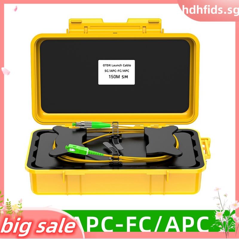 Fiber Optic OTDR Launch Cable Box 150M Dead Spot Eliminator Fiber Optic ...
