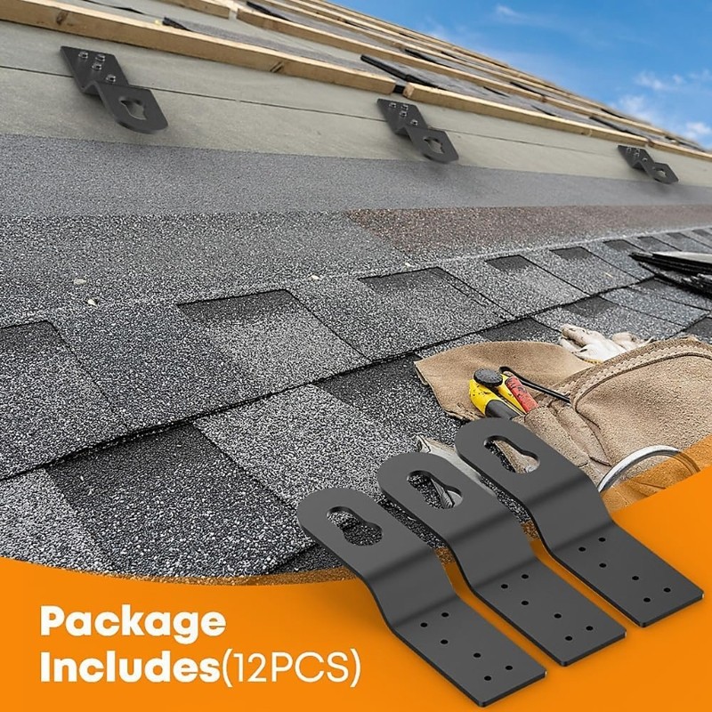 MEET Multipurpose Roof Safety Clamps Heavy Type Aluminum Alloys Anchors ...