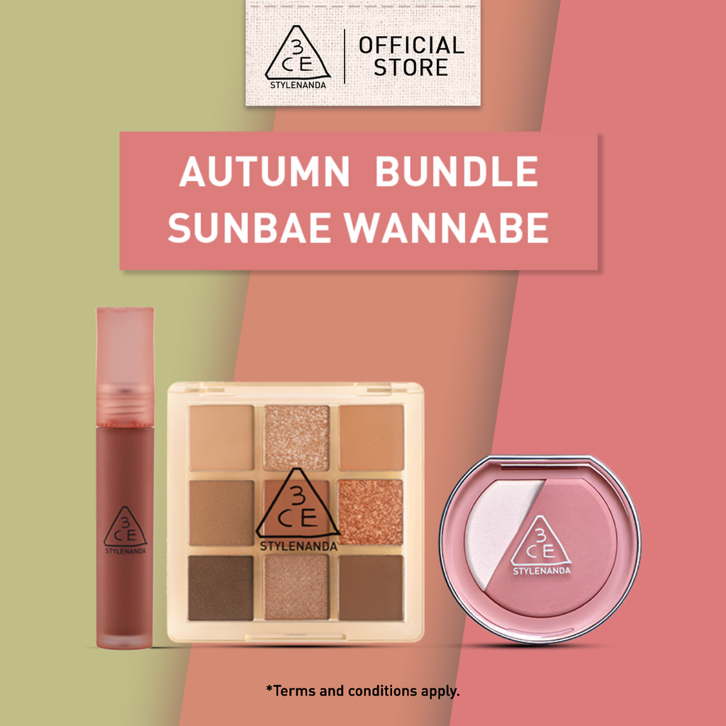 3CE Hue Are You - Sunbae Wannabe Bundle (Blur Water Tint + Multi Eye ...