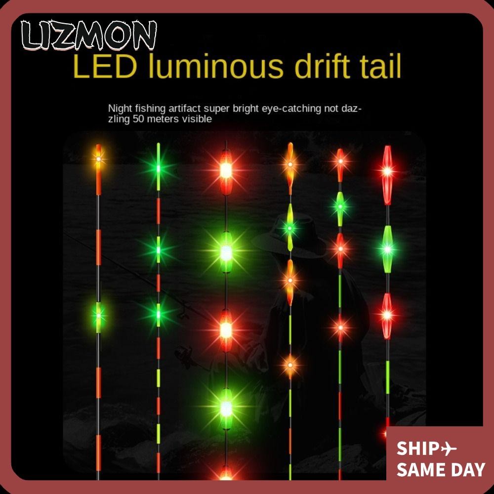 LIZMON LED Fishing Smart Float Top, Luminous Ultra Sensitive Electronic ...