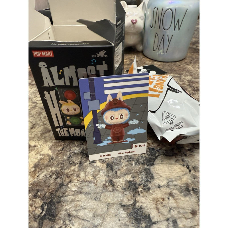 POPMART Labubu Monsters Almost Hidden Series, Fire Hydrant, US Seller ...