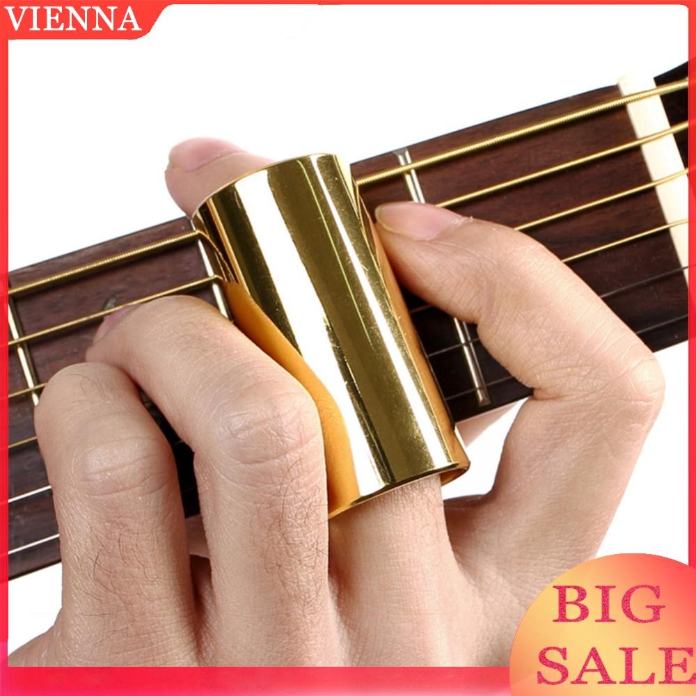 Guitar Slide Set with Thumb & Finger Picks Glass Finger Slides ...