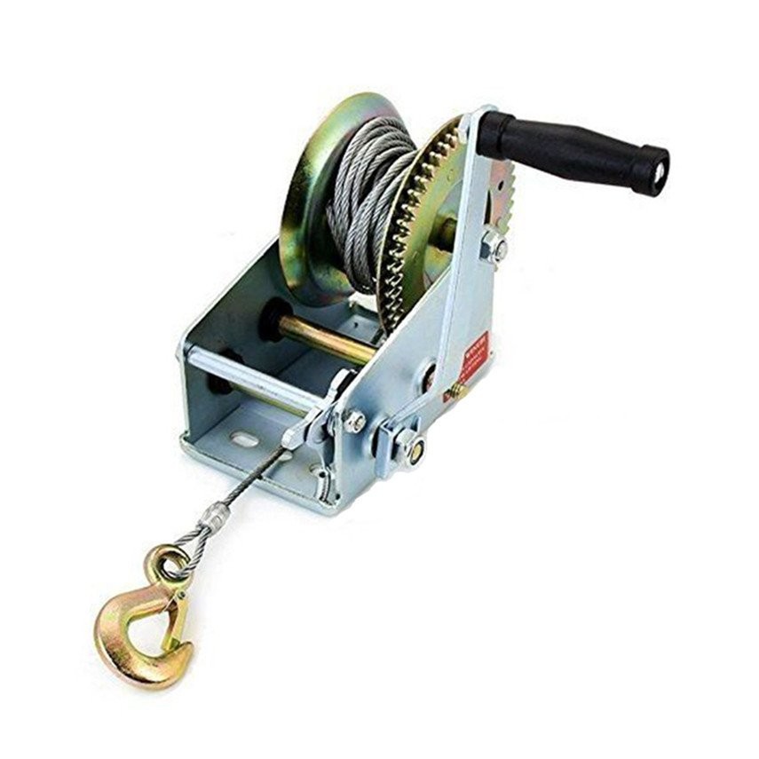German Winch Hand Crank for Boats 3500lbs Cross-Border1500kg Winch Wire ...