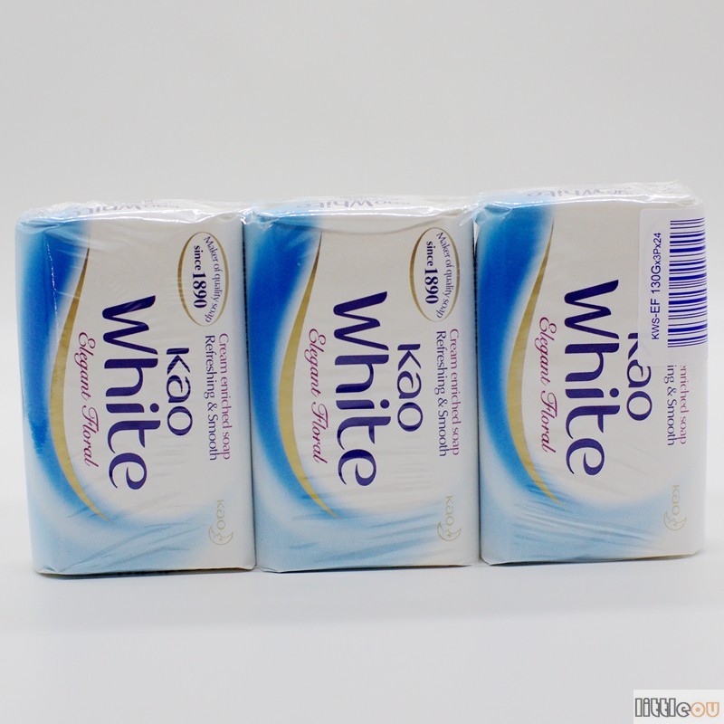 Hong Kong Version KAO Soap 130g * 3 Malaysia Japan KAO Elegant Floral ...