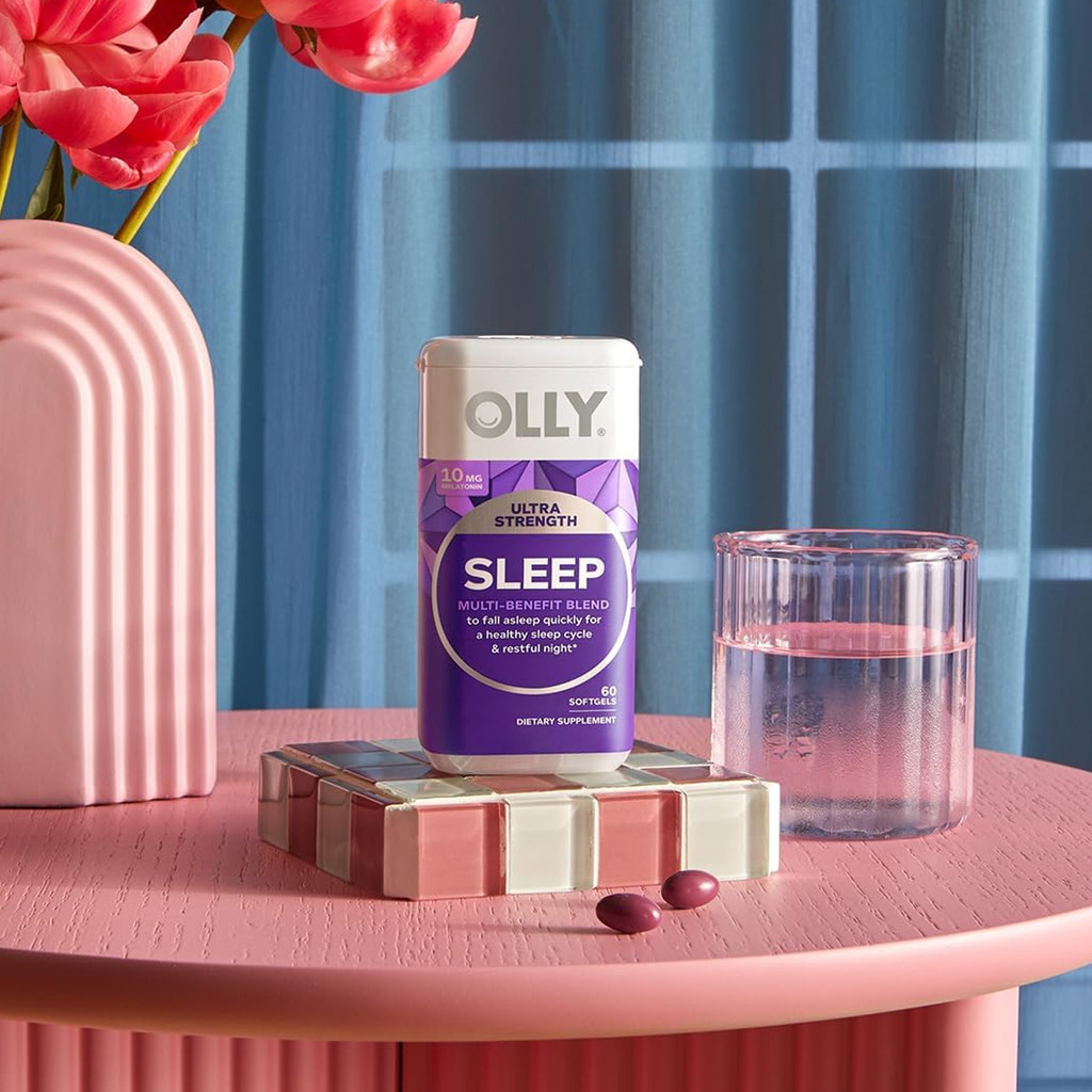 OLLY Ultra Strength Sleep Softgels 10mg Melatonin | Magnesium L ...