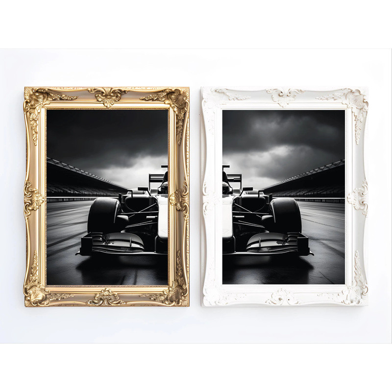Masculine F1 Wall Art Old Fashioned Print F1 Poster Formula One Wall ...