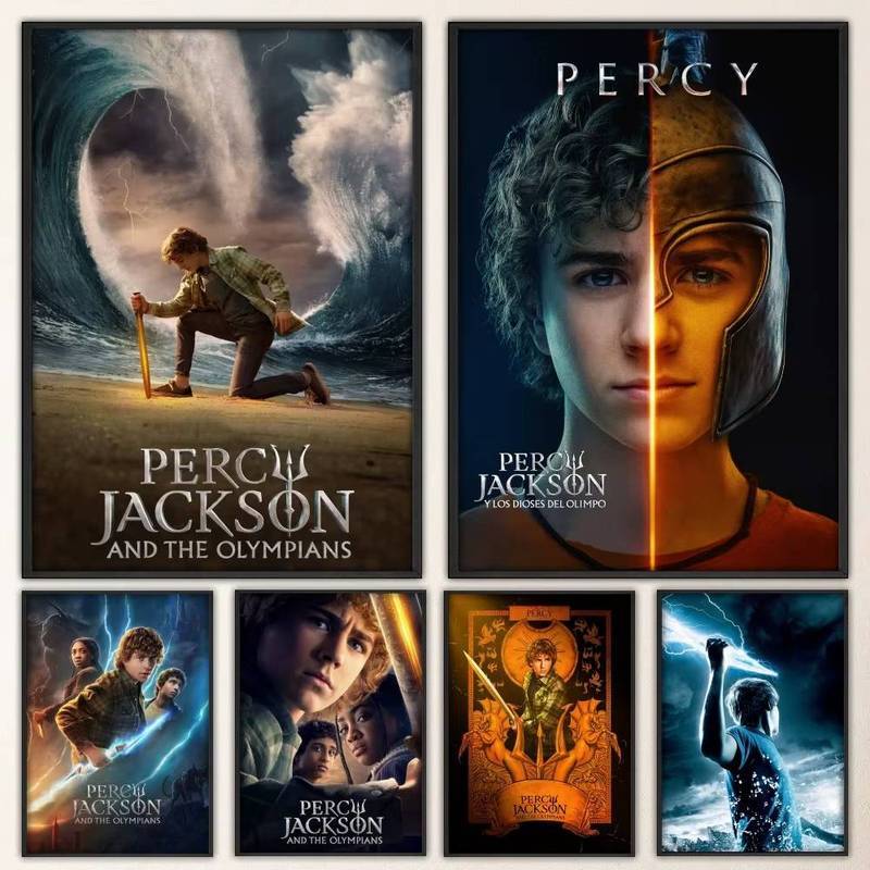 P-Percy J-JacksonS O-Olympians Poster Poster Wall Painting Bedroom ...