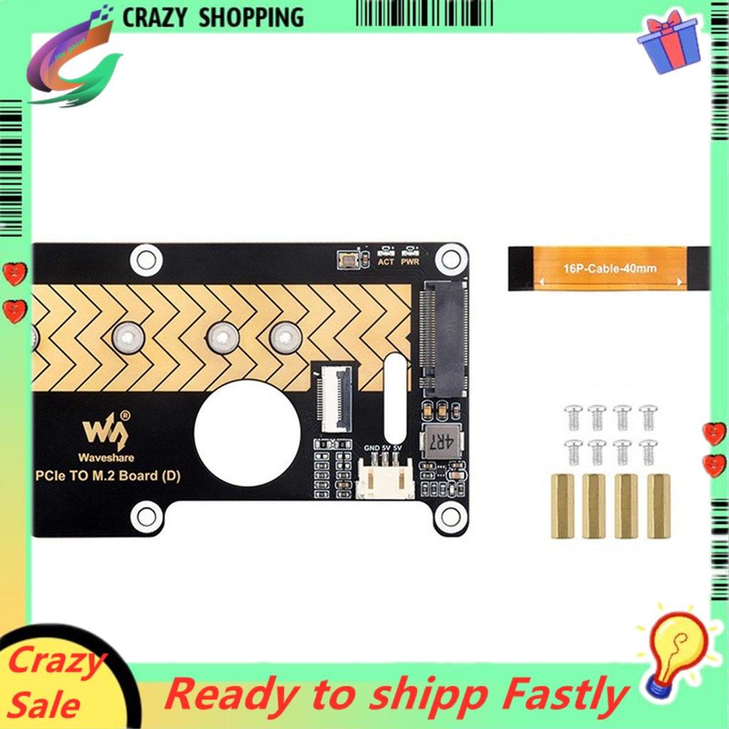 PCIe to M.2 Adapter Board for 5 8Gbps Transfer Module Hard Disk Read/Write Faster Module ...