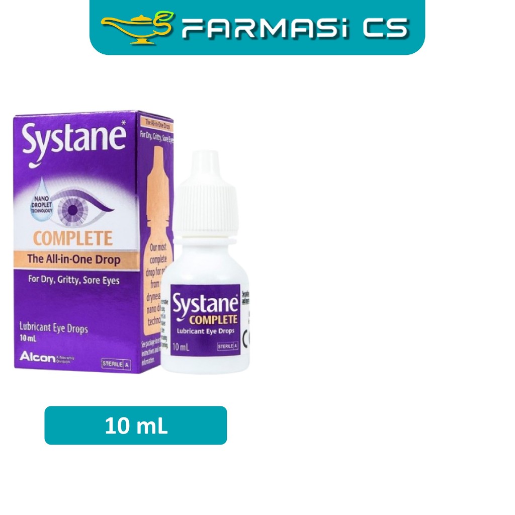 Alcon Systane Complete The All-In-One Drop Lubricant Eye Drop 10mL EXP ...
