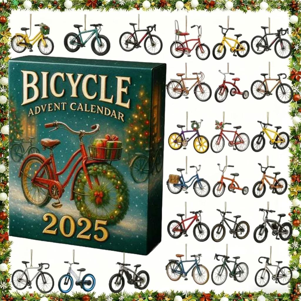 Bicycle Themed Advent Calendar 2025 – 24 Days of Bike Surprises ...
