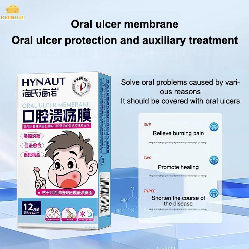 Quick Care Mouth Ulcer Patch Oral Mouth Wound Dressing For Canker Sores ...